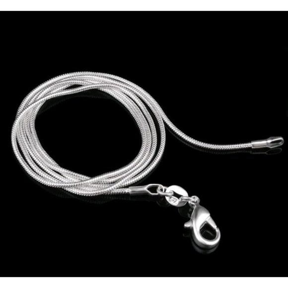 Unbranded | Jewelry | 925 Sterling Silver 2 Smooth Snake Chain Mm ...